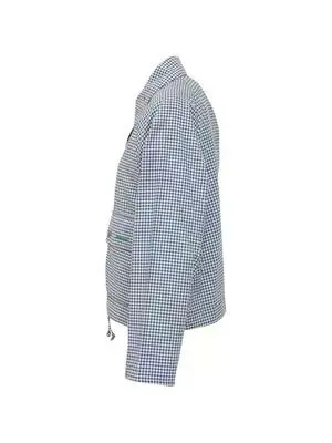 Barbour Gingham-pattern Pocket Jacket