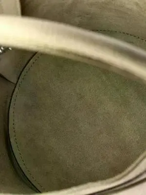 Celine Leather Nano Bucket Bag - Neutrals