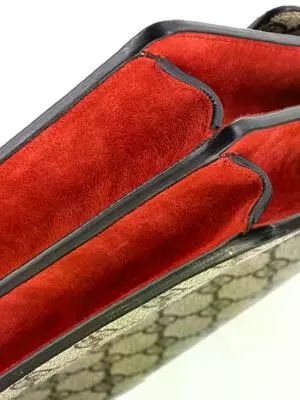 Gucci Dionysus Gg Coated Canvas Small Shoulder Bag - Red