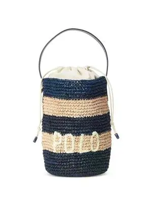 Polo Ralph Lauren Raffia Bucket Bag