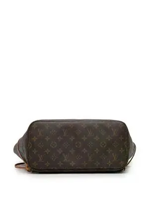 LOUIS VUITTON 2009 Monogram Neverfull Mm Tote Bag - Brown