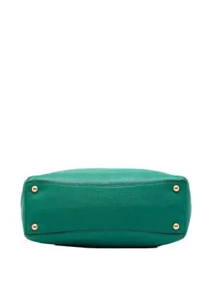 Prada Vitello Daino Open Convertible Tote Satchel