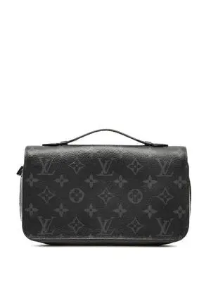 LOUIS VUITTON 2018 Monogram Eclipse Zippy Xl Wallet Long Wallets - Black