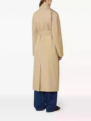 Max Mara Belted Cotton Trench Coat