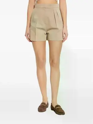 Max Mara Pleated Shorts