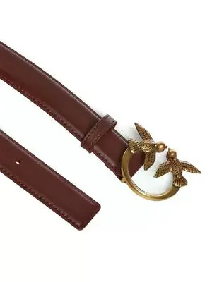 Pinko Love Birds Belt - Brown