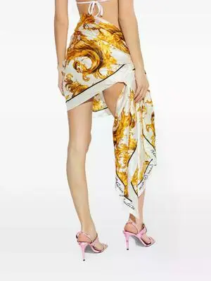 Versace Print-border Sarong