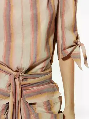 Isabel Marant Étoile Mariza Striped Mini Dress