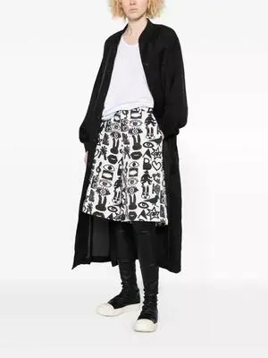 Comme Des Garçons Single-breasted Buttoned Coat