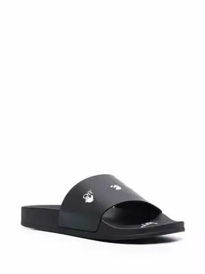 Off-White Logo-print Slides