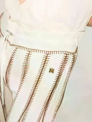 Amiri Flared Striped Track Pants