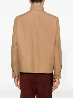 LARDINI Zip-front Jacket - Neutrals
