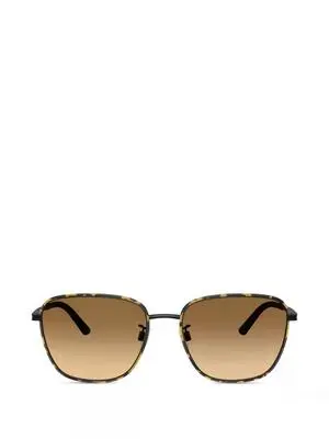 Oliver Spencer Square Frame Sunglasses - Brown