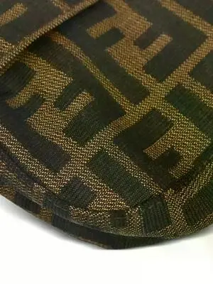 Fendi 2001 Zucca Monogram Baguette Handbag