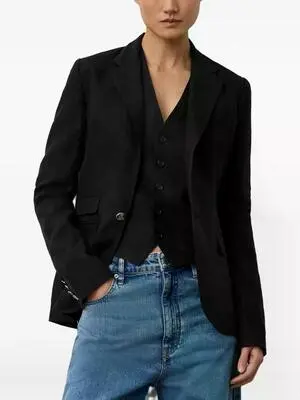Ralph Lauren Single-breasted Linen Jacket