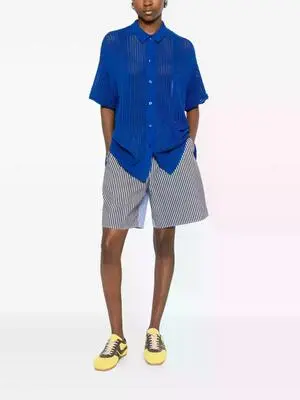 Eric Bompard Open-work Buttoned Shirt