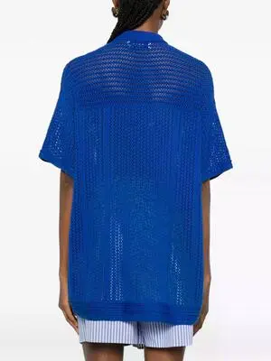 Eric Bompard Open-work Buttoned Shirt