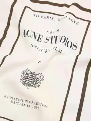 Acne Studios Layered-effect Graphic-print T-shirt