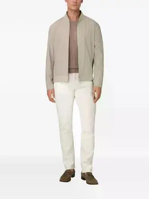 Boggi Milano Zip-up Bomber Jacket