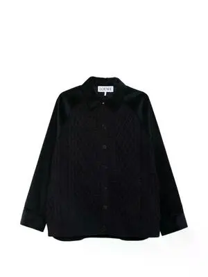 Loewe Cable Knit Corduroy Jacket