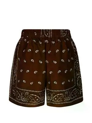 P.a.r.o.s.h Paisley Print Drawstring Shorts