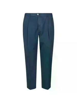 BRIGLIA 1949 Pleated Trousers - Blue