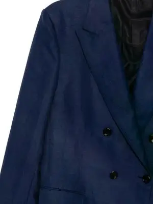 TOM FORD Double-breasted Blazer - Blue