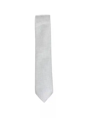 TOM FORD Patterned Neck Tie - Grey