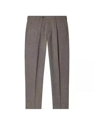 Paul Smith Tapered Trousers With Pleated Pocket