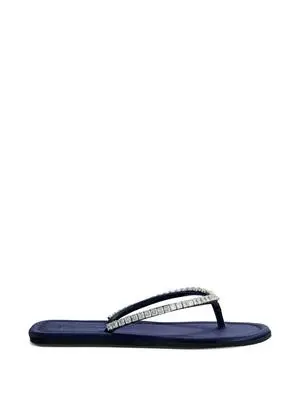 GIUSEPPE ZANOTTI Rhinestone Hatsumomo Sandals - Blue