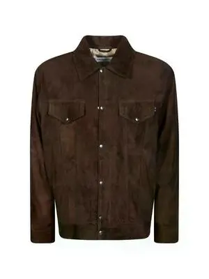 DEPARTMENT 5 Suede Buttoned Jacket