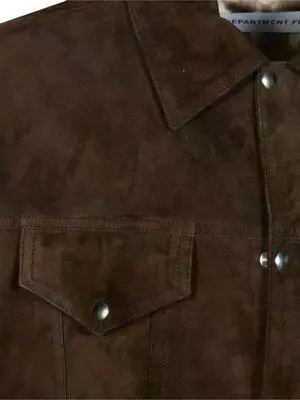 DEPARTMENT 5 Suede Buttoned Jacket