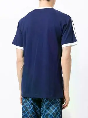 Adidas Embroidered-logo T-shirt - Blue