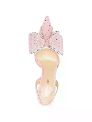 Mach & Mach Le Cadeau Bow-embellished Pumps