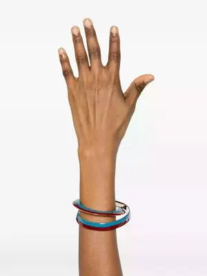Marni Enamel Spiral Bracelet