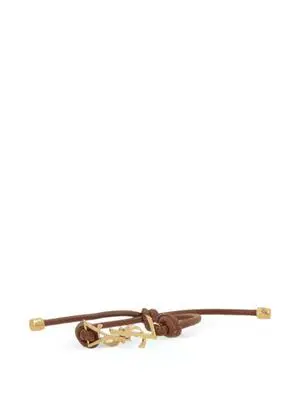 Saint Laurent Cassandre Logo Bracelet - Gold