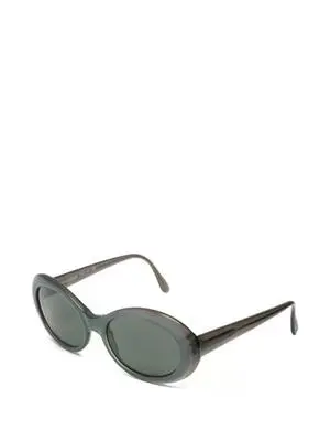 Giorgio Armani 1990s Oval-frame Sunglasses