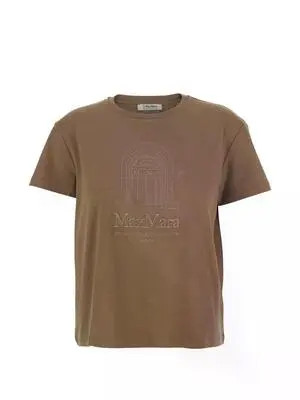 Max Mara Logo-embroidered T-shirt