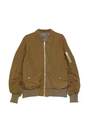 GIORGIO BRATO Pointed-collar Bomber Jacket