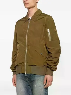 GIORGIO BRATO Pointed-collar Bomber Jacket