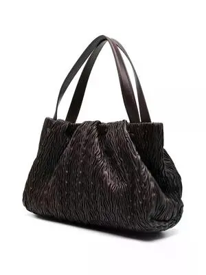 THEMOIRE Textured Tote Bag