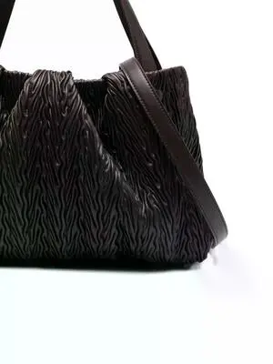 THEMOIRE Textured Tote Bag