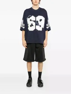 MASTERMIND WORLD Number Skull Graphic T-shirt
