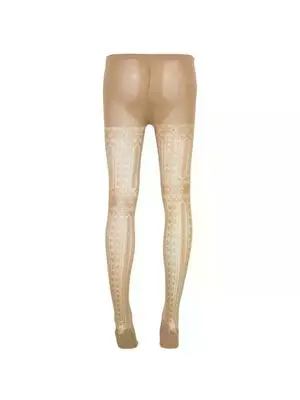 Issey Miyake 2010s Patterned Tights