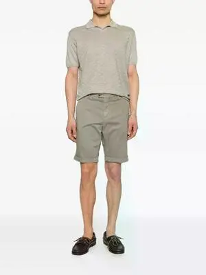 Corneliani Cuffed Shorts - Green