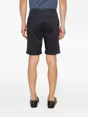 Corneliani Cuffed Shorts - Blue