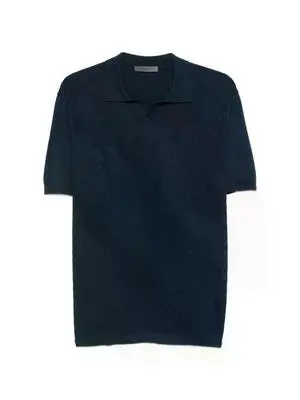 Corneliani Textured Polo Shirt