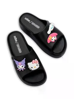 Melissa X Hello Kitty And Friends Free Platform Slides - Black