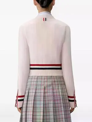 Thom Browne Striped Shrunken Cardigan