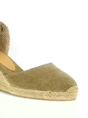 CastaÑer Ankle-strap Espadrilles - Green